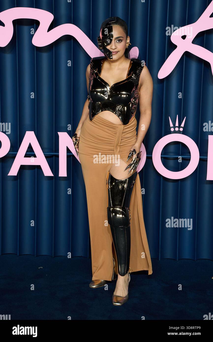Nikita Karizma poses for photographers upon arrival at 'The Fashion ...