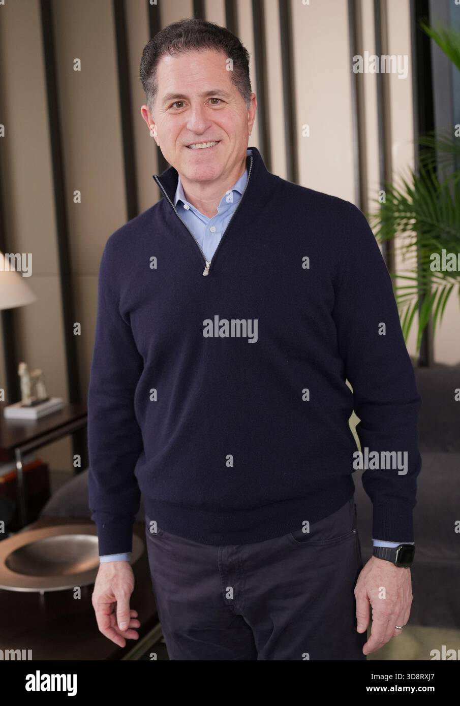 Michael Dell poses for a photograph, Nov. 26, 2025, in New York. (AP ...