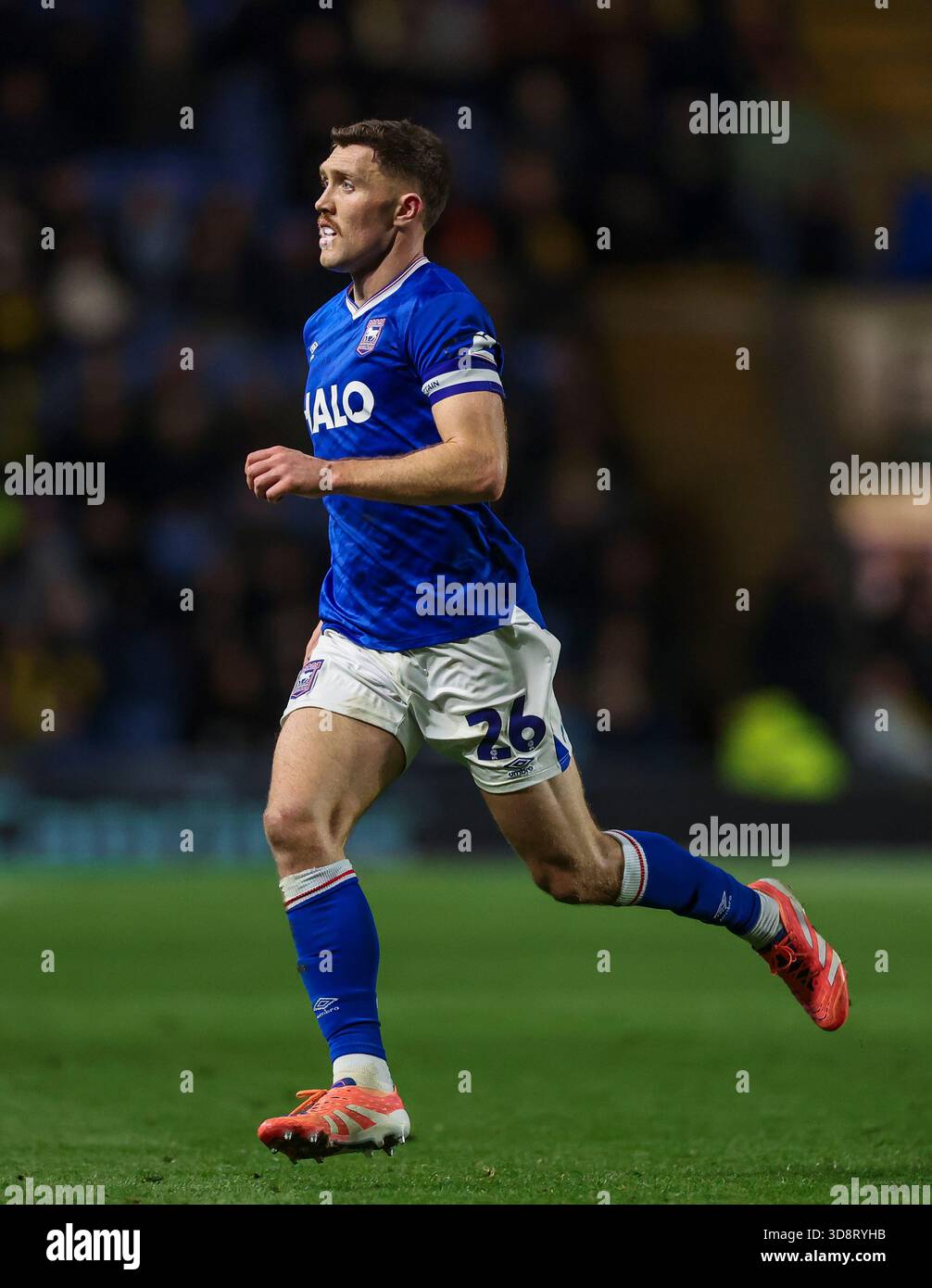 Ipswich Town's Dara O'Shea in action during the Sky Bet Championship ...