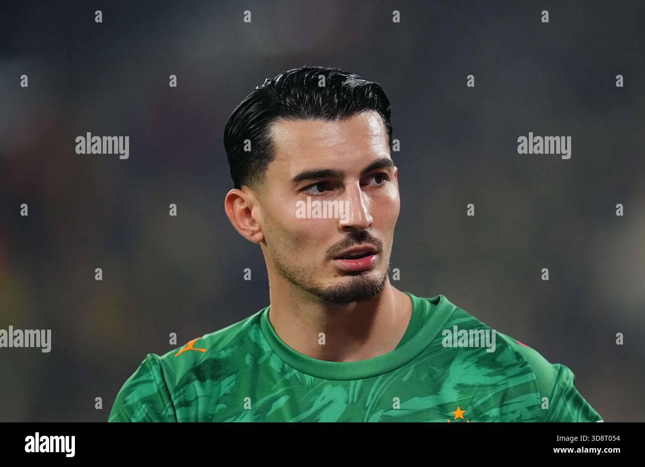 December 01 2025: Ugurcan Cakir of Galatasaray looks on during a ...