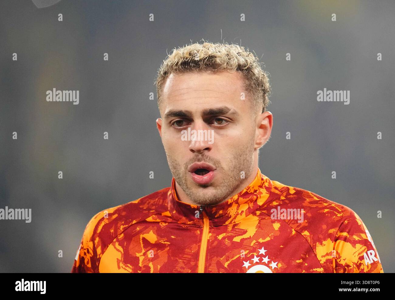 December 01 2025: BarÄ±s Alper YÄ±lmaz of Galatasaray looks on during a Turkish Super Lig game ...
