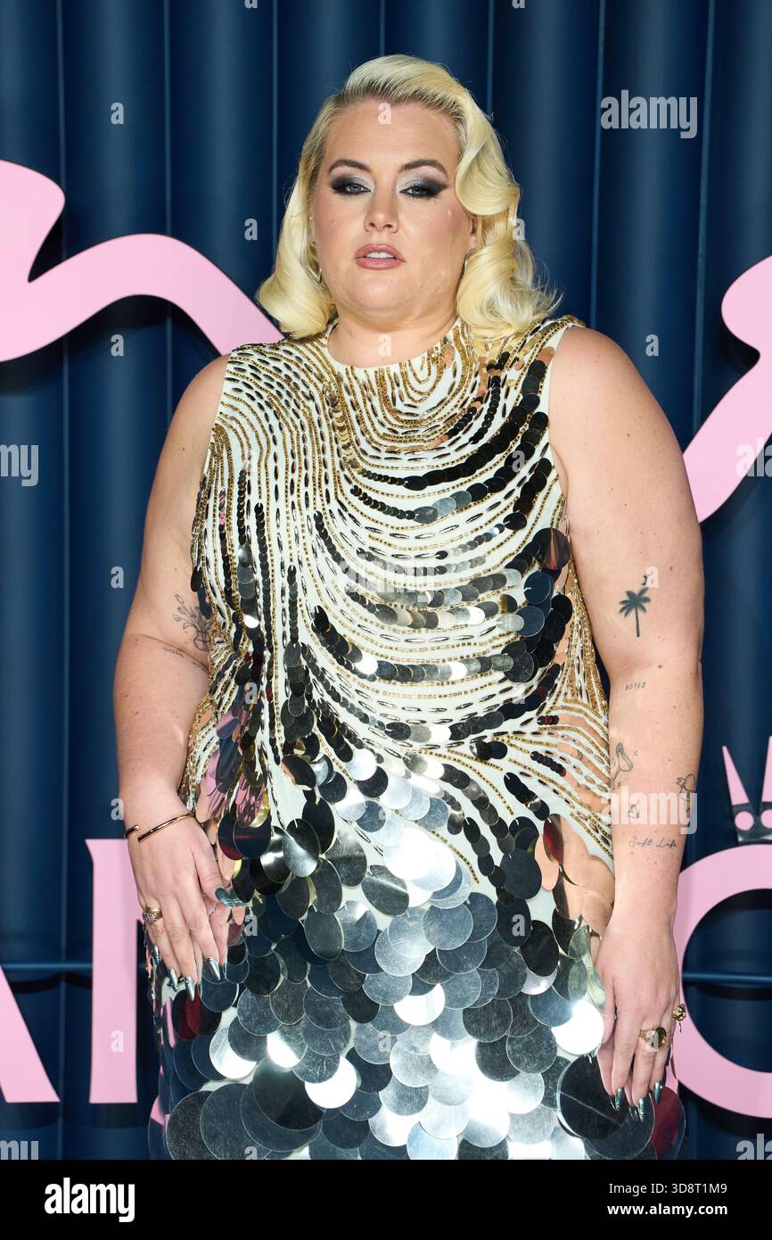 Felicity Hayward poses for photographers upon arrival at 'The Fashion ...