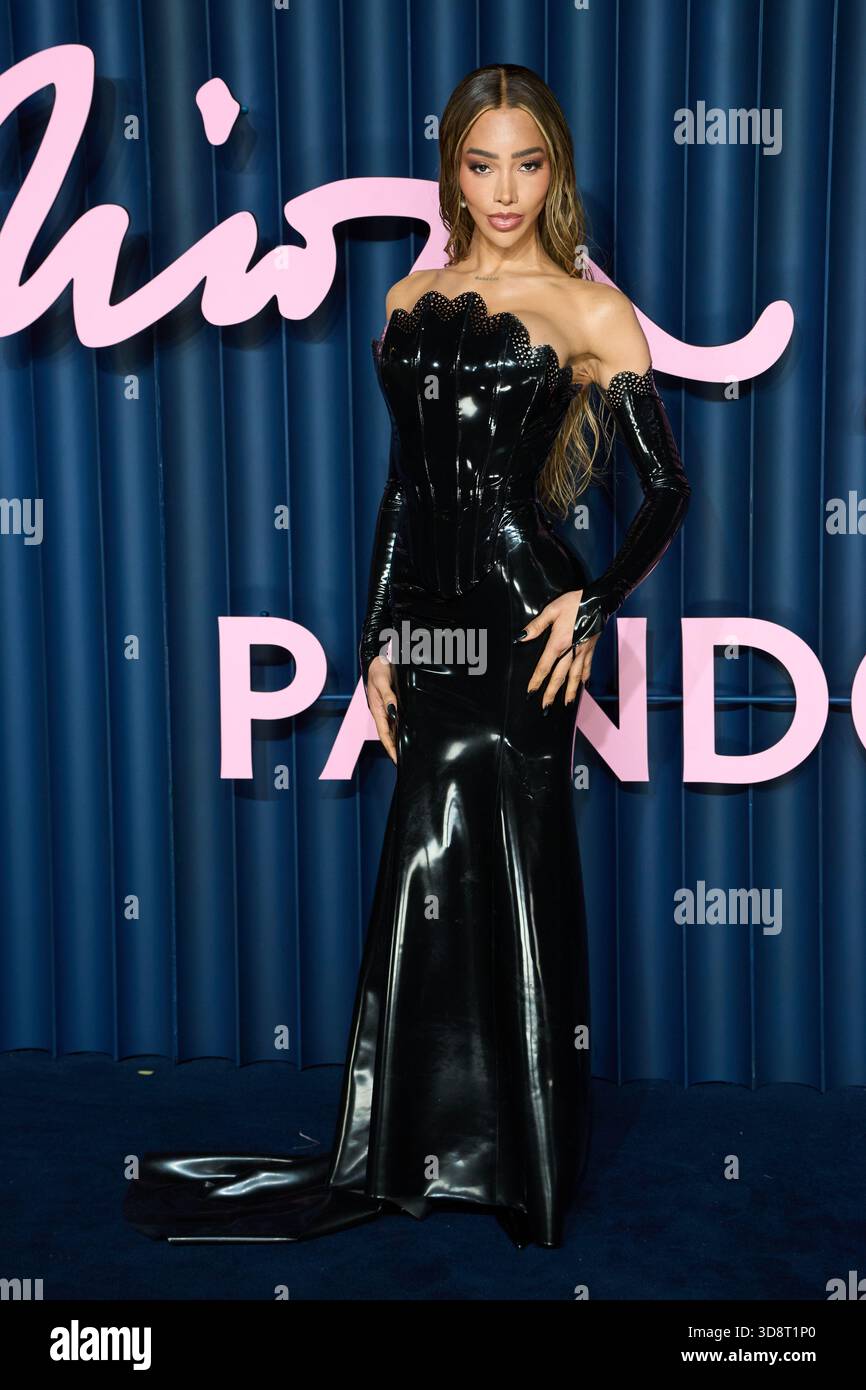 Munroe Bergdorf poses for photographers upon arrival at 'The Fashion ...