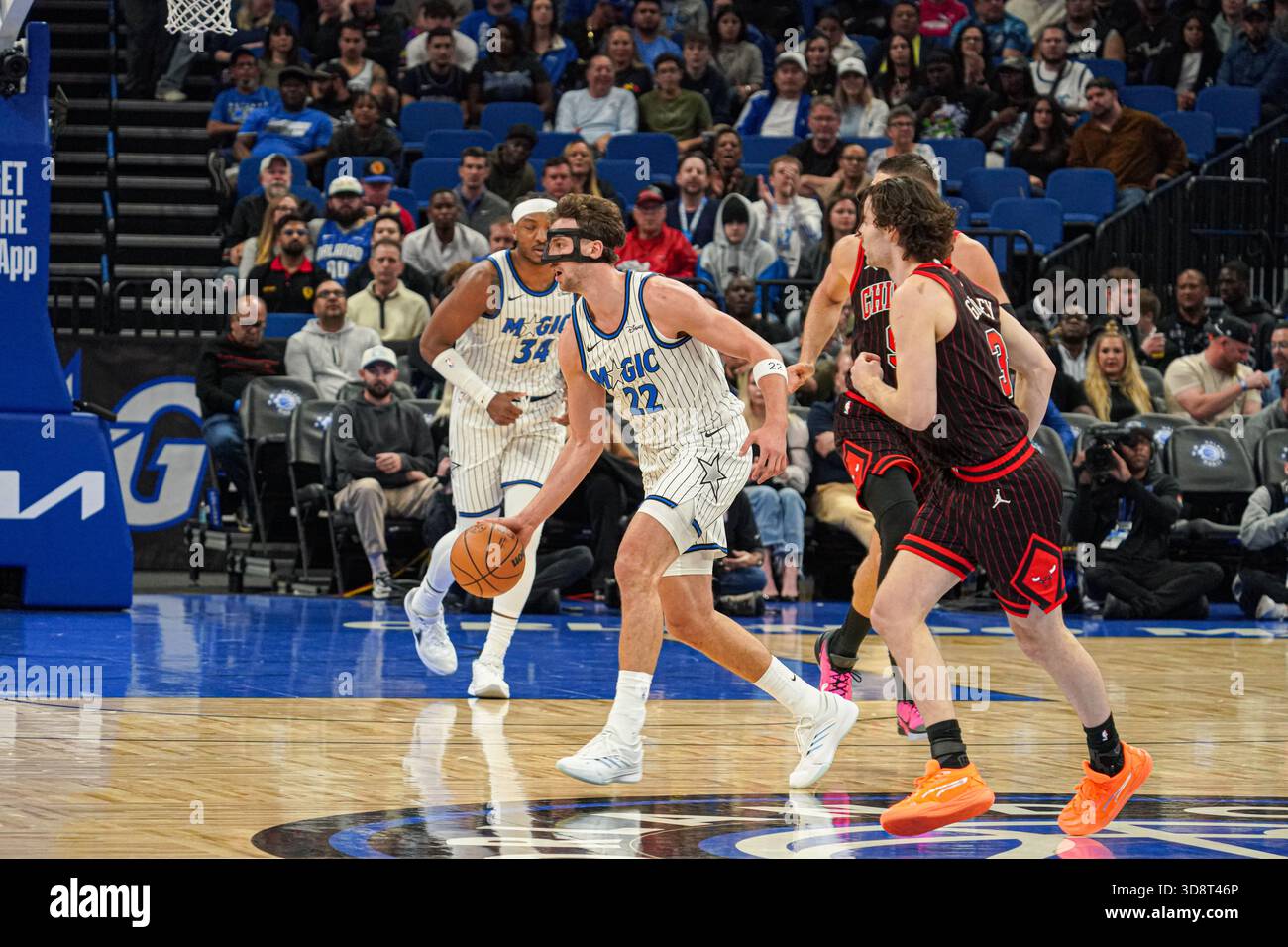 Orlando, Florida, USA, December 1, 2025, Orlando Magic forward Franz ...