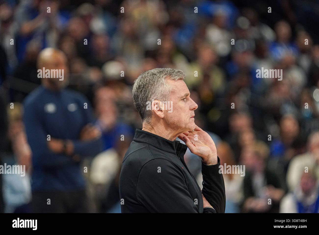 Orlando, Florida, USA, December 1, 2025, Chicago Bulls head coach Billy ...