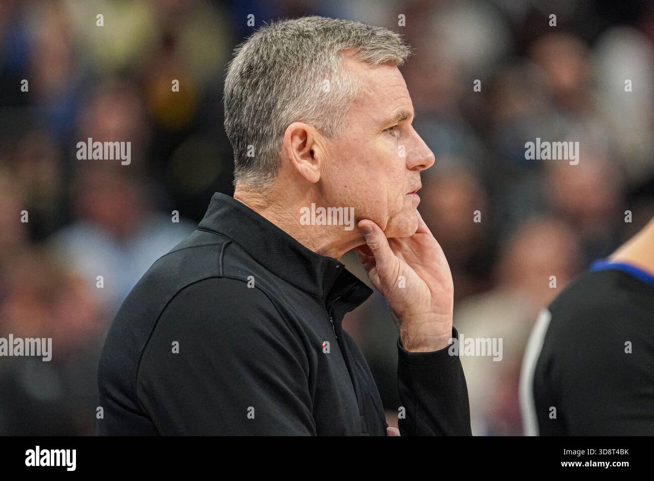 Orlando, Florida, USA, December 1, 2025, Chicago Bulls head coach Billy ...