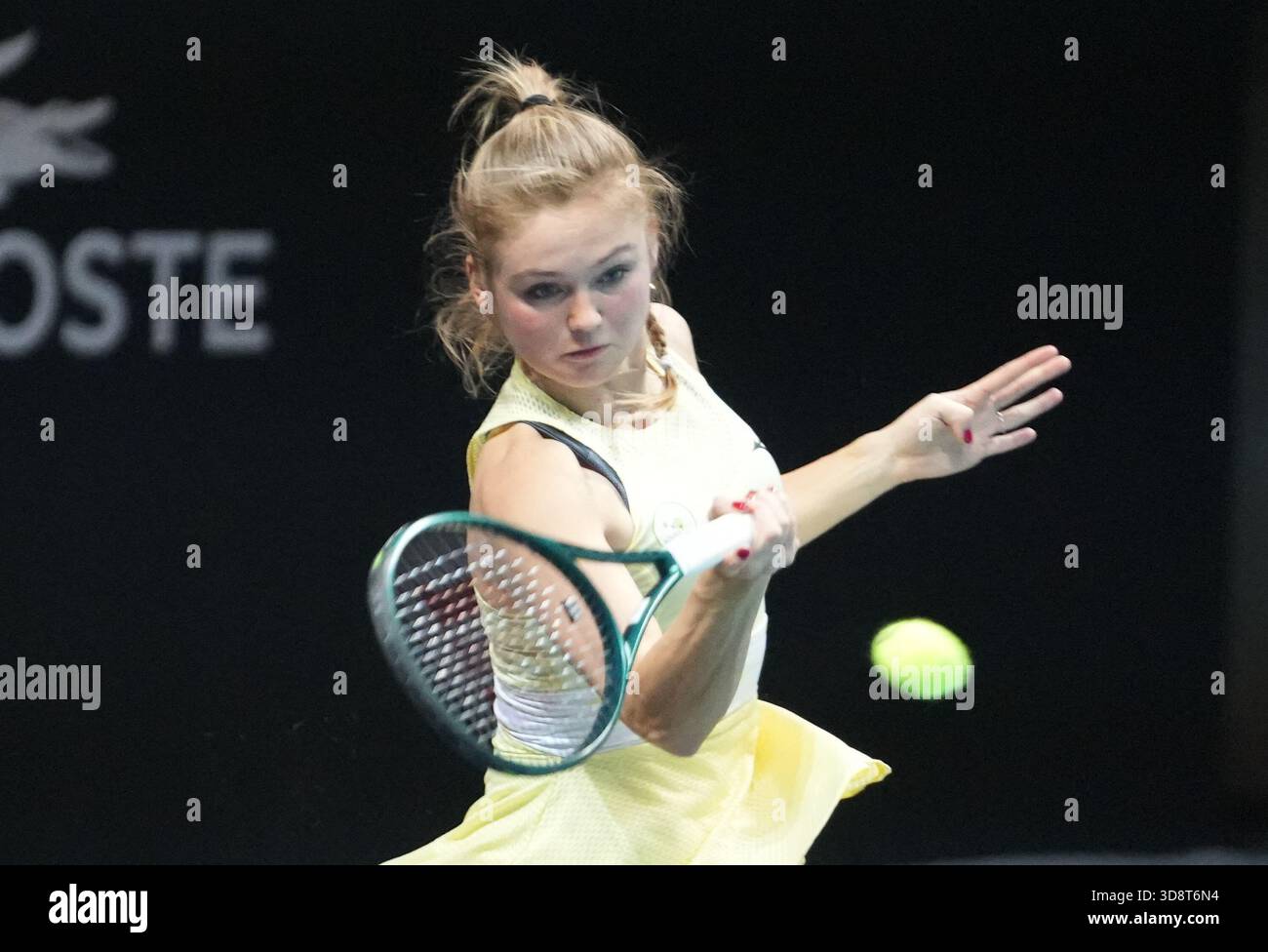 Linda Klimovicova of Pologne during Open D’ Angers Women 2025, on ...