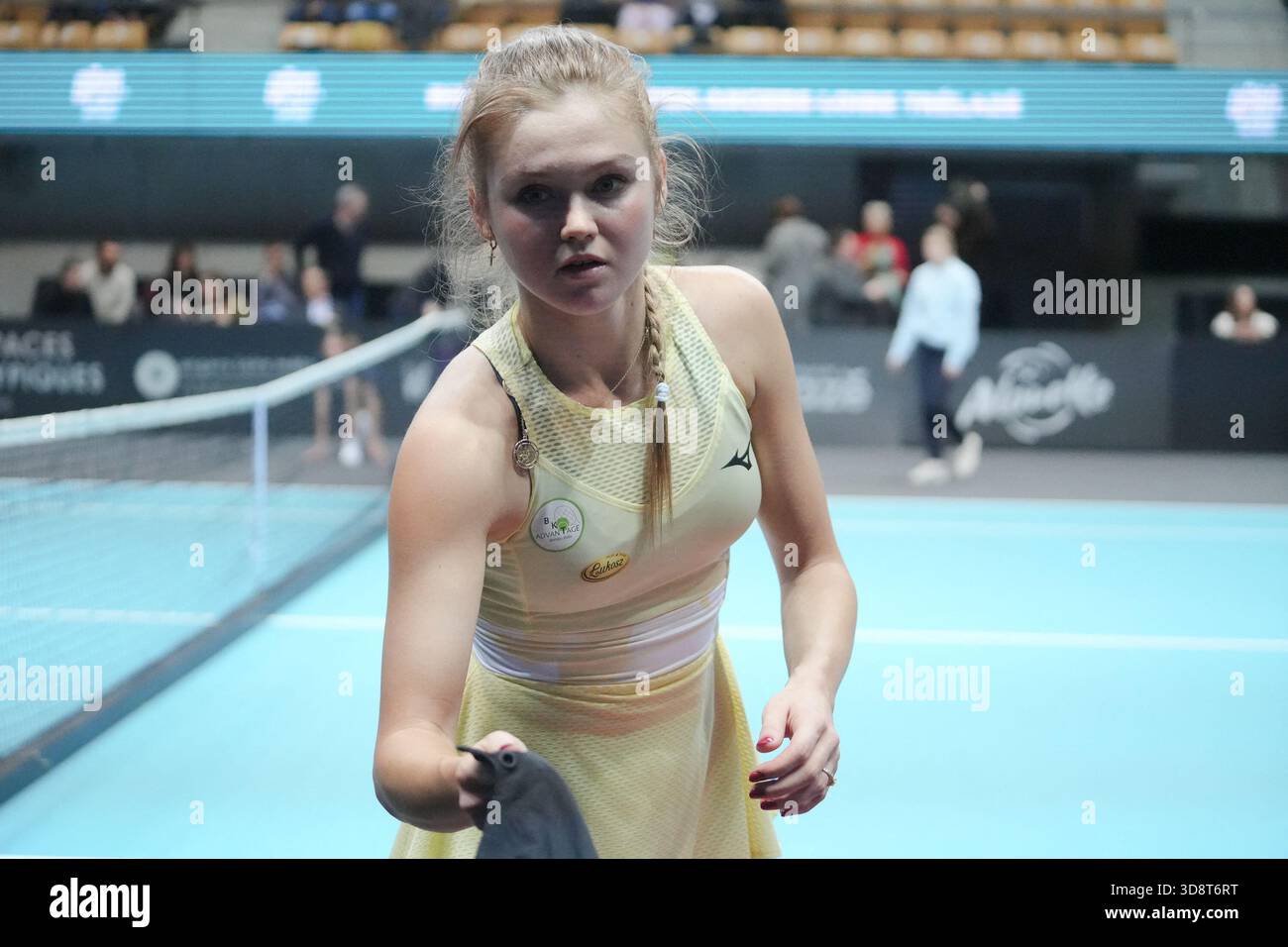 Linda Klimovicova of Pologne during Open D’ Angers Women 2025, on ...