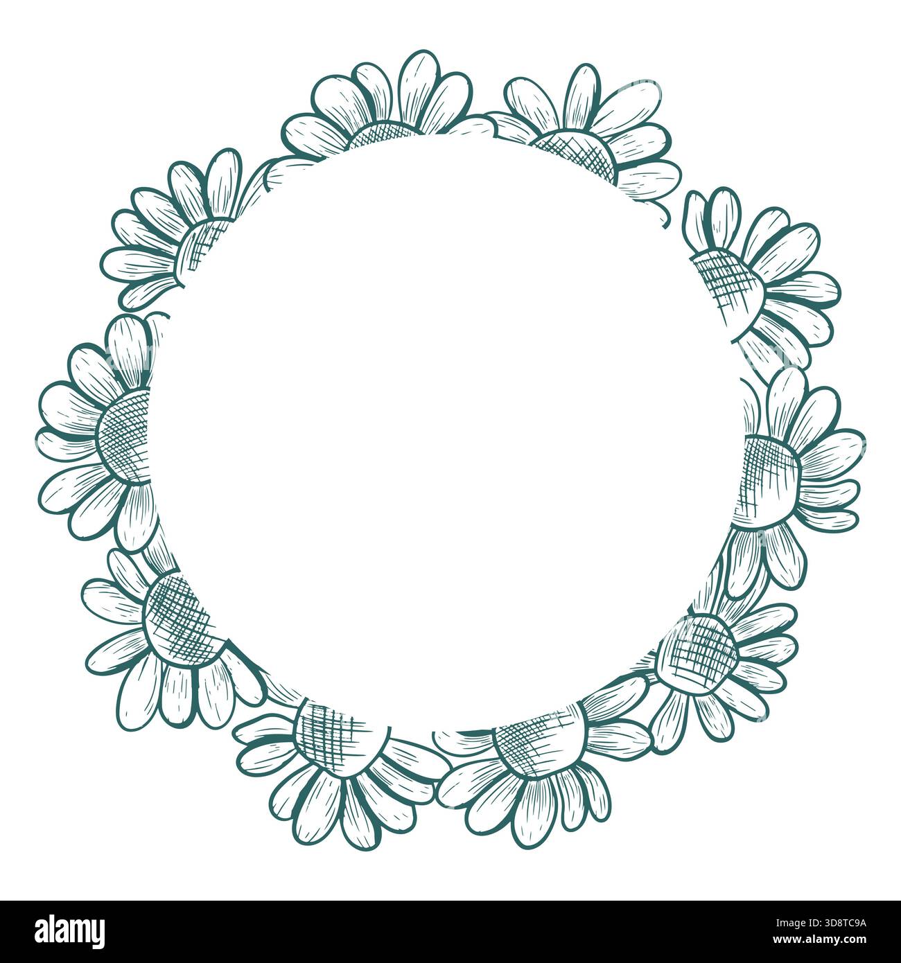 Vector decorative frame in Cut Out Stock Images & Pictures - Alamy