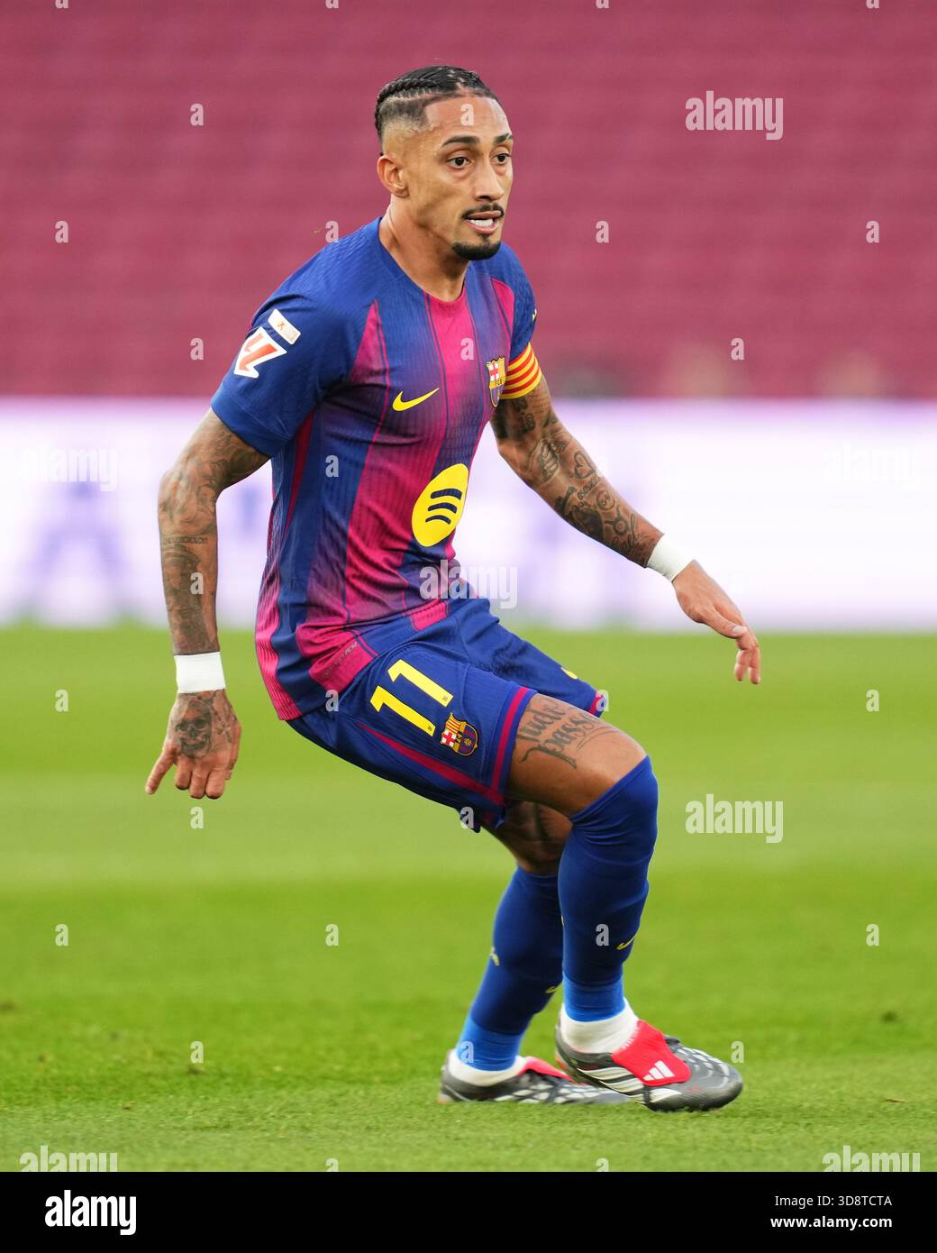 Raphael Dias Belloli Raphinha of FC Barcelona during the La Liga EA ...
