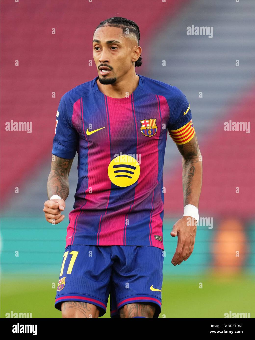 Raphael Dias Belloli Raphinha of FC Barcelona during the La Liga EA ...