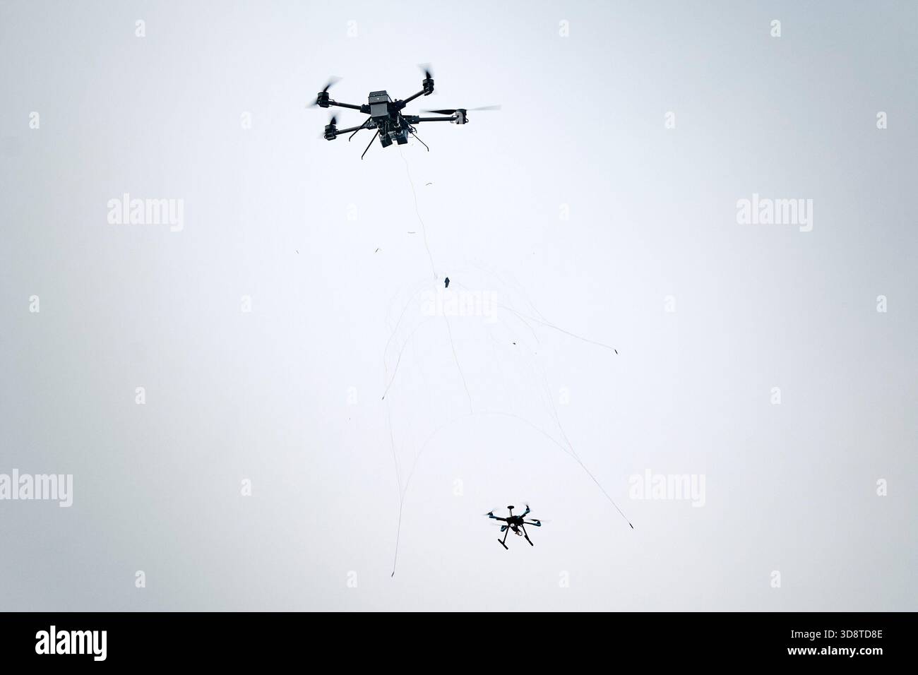 Interceptor drone of the new drone defense unit of the Federal Police ...