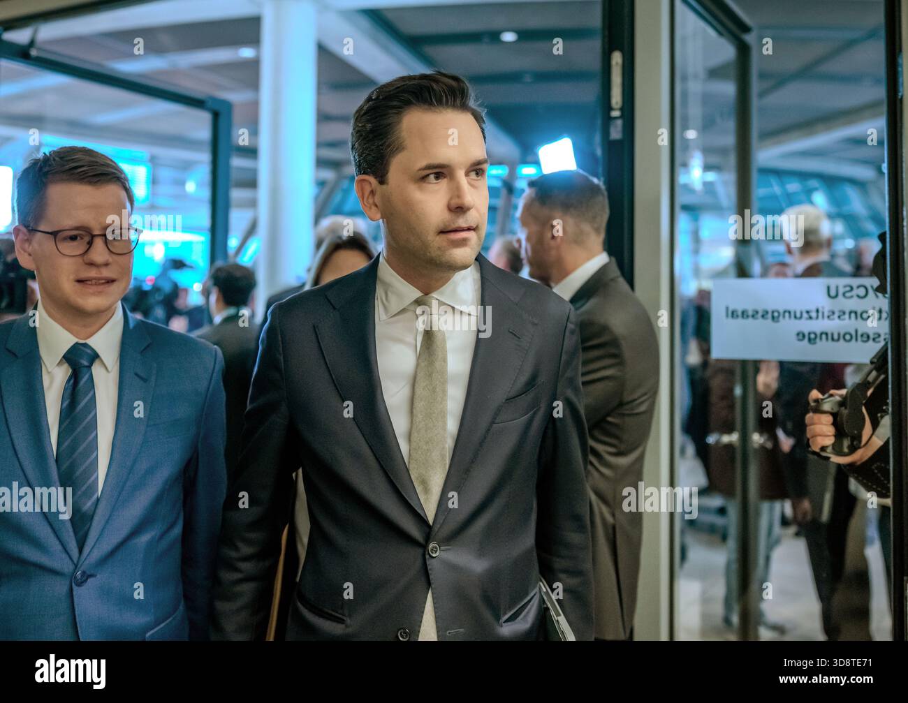 02 December 2025, Berlin: Johannes Winkel, (M,CDU), Chairman of the ...