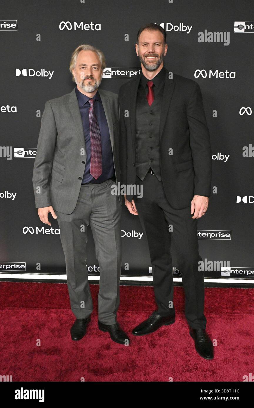 Ben Procter und Dylan Cole bei der Weltpremiere des Kinofilms Avatar ...