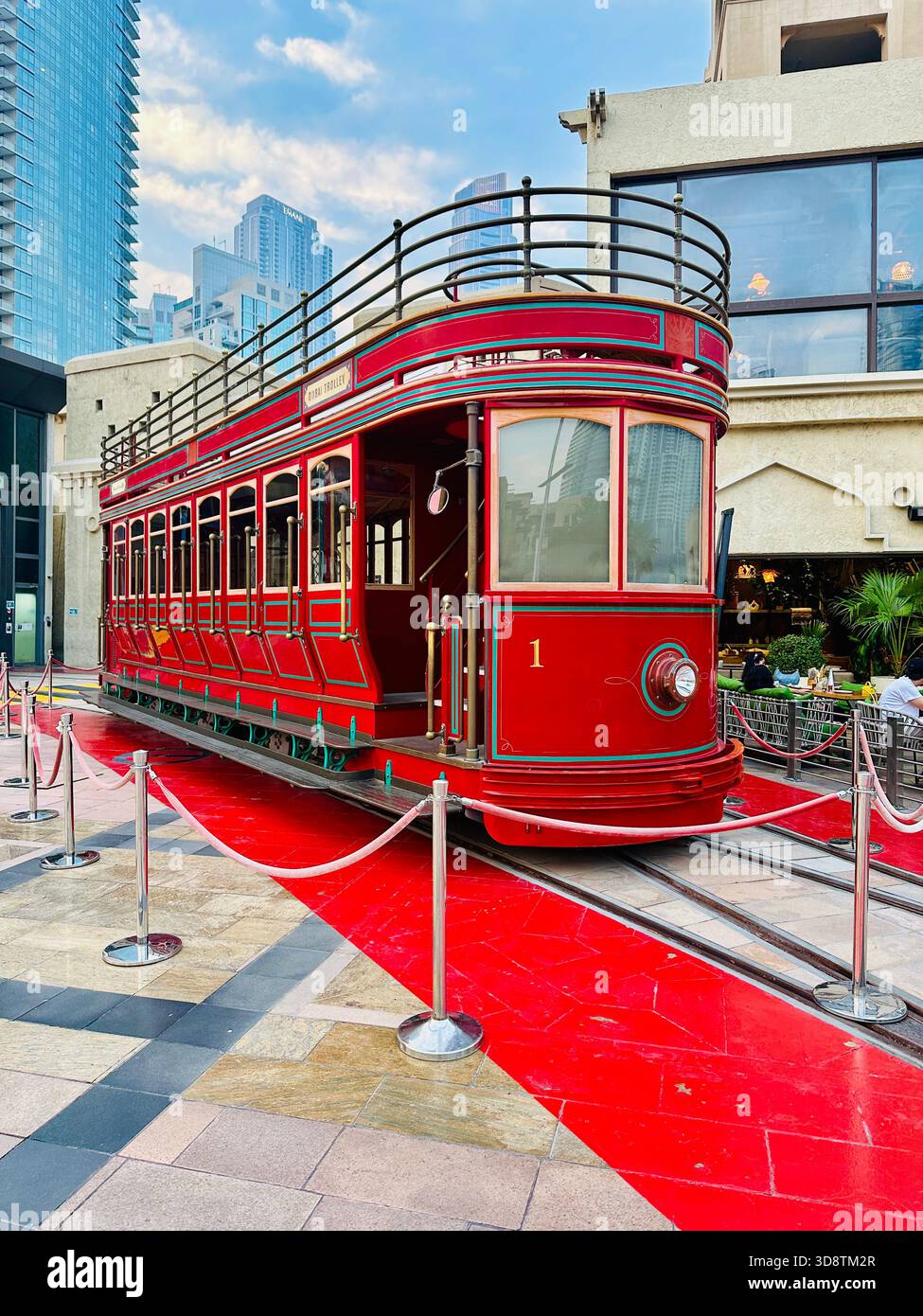 Old fashioned trolley car smartphone stock photos and images - Alamy