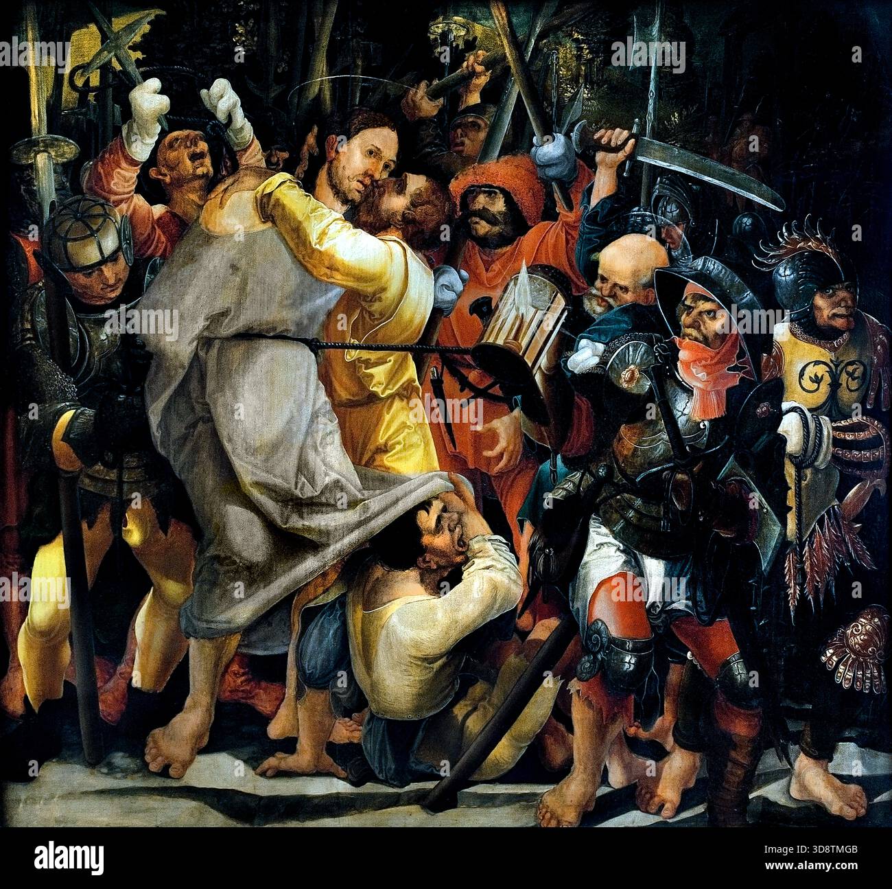 Gefangennahme Christi - Arrest of Christ by Wolf Huber 1485-1553 German ...
