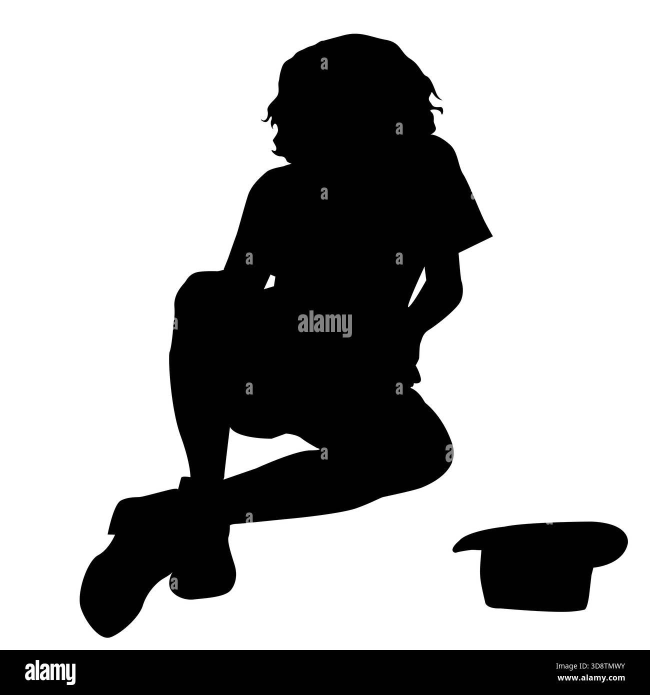 Homeless man begging sign Cut Out Stock Images & Pictures - Alamy