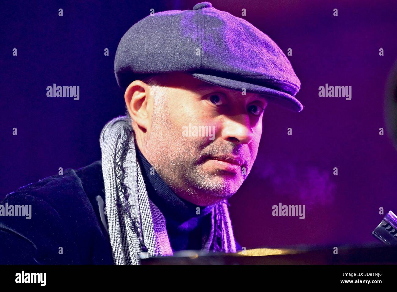 Pianist Riadh Khodri at the launch of the Strasbourg Christmas market ...