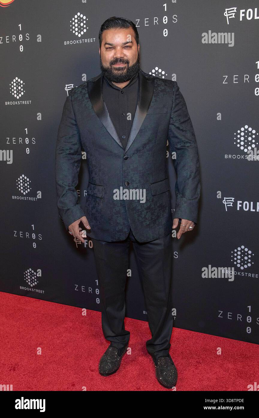 Adrian Dev beim Special Screening des Kurzfilms Sweetwater im Ted Mann Theater des Academy ...