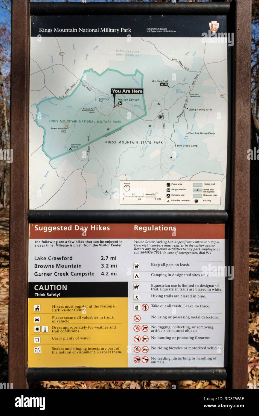 Blacksburg, South Carolina, USA- November 20, 2025: Kings Mountain ...