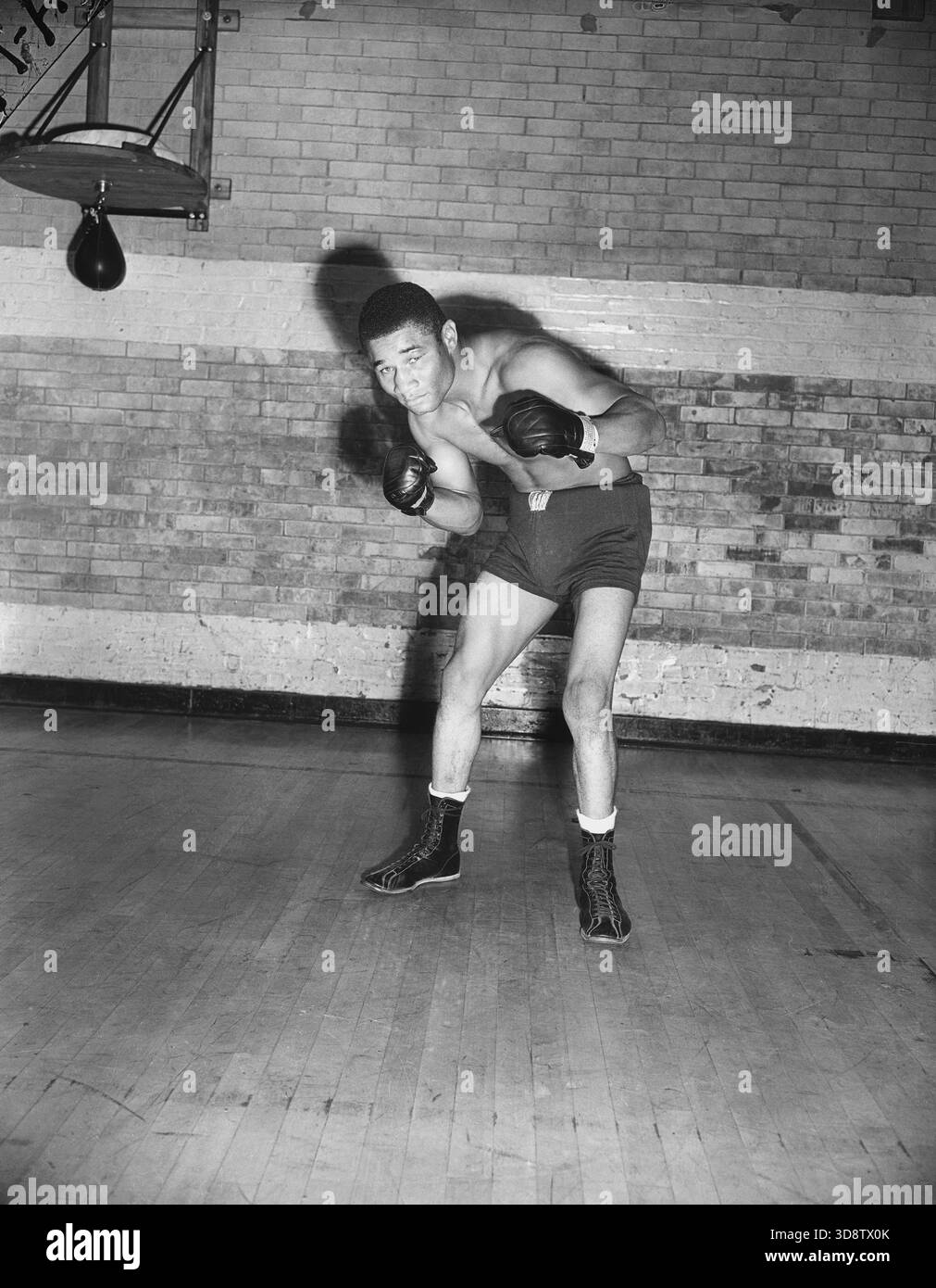 Beau Jack, is seen here while training for his next boxing match, July ...