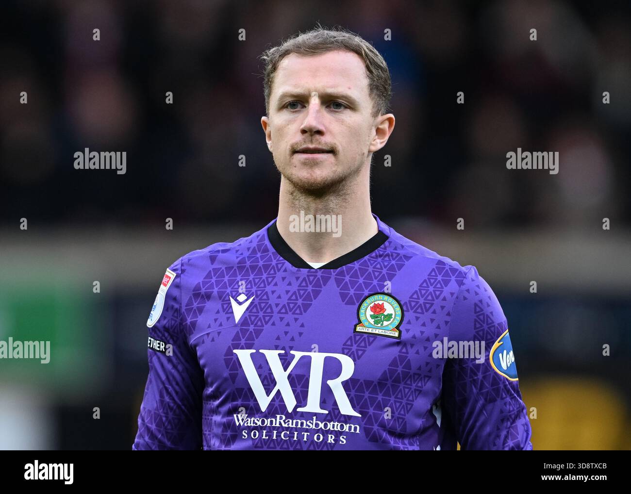 Blackburn Rovers goalkeeper Aynsley Pears ahead of the Sky Bet ...