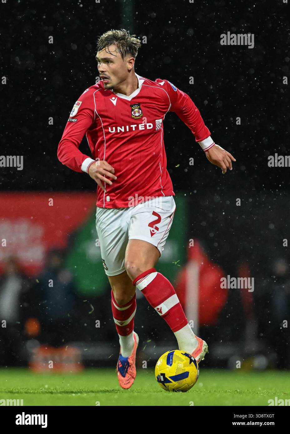 Wrexham's Callum Doyle during the Sky Bet Championship match at SToK ...