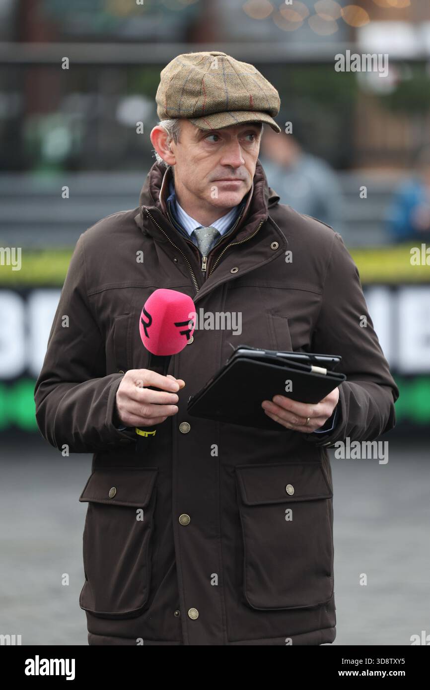 Ruby Walsh at Punchestown Racecourse. Picture date: Saturday November ...