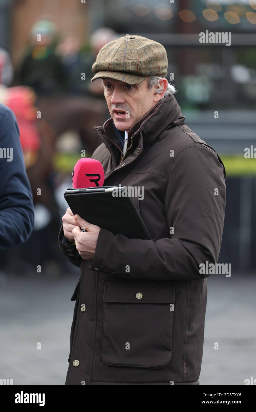 Ruby Walsh at Punchestown Racecourse. Picture date: Saturday November ...