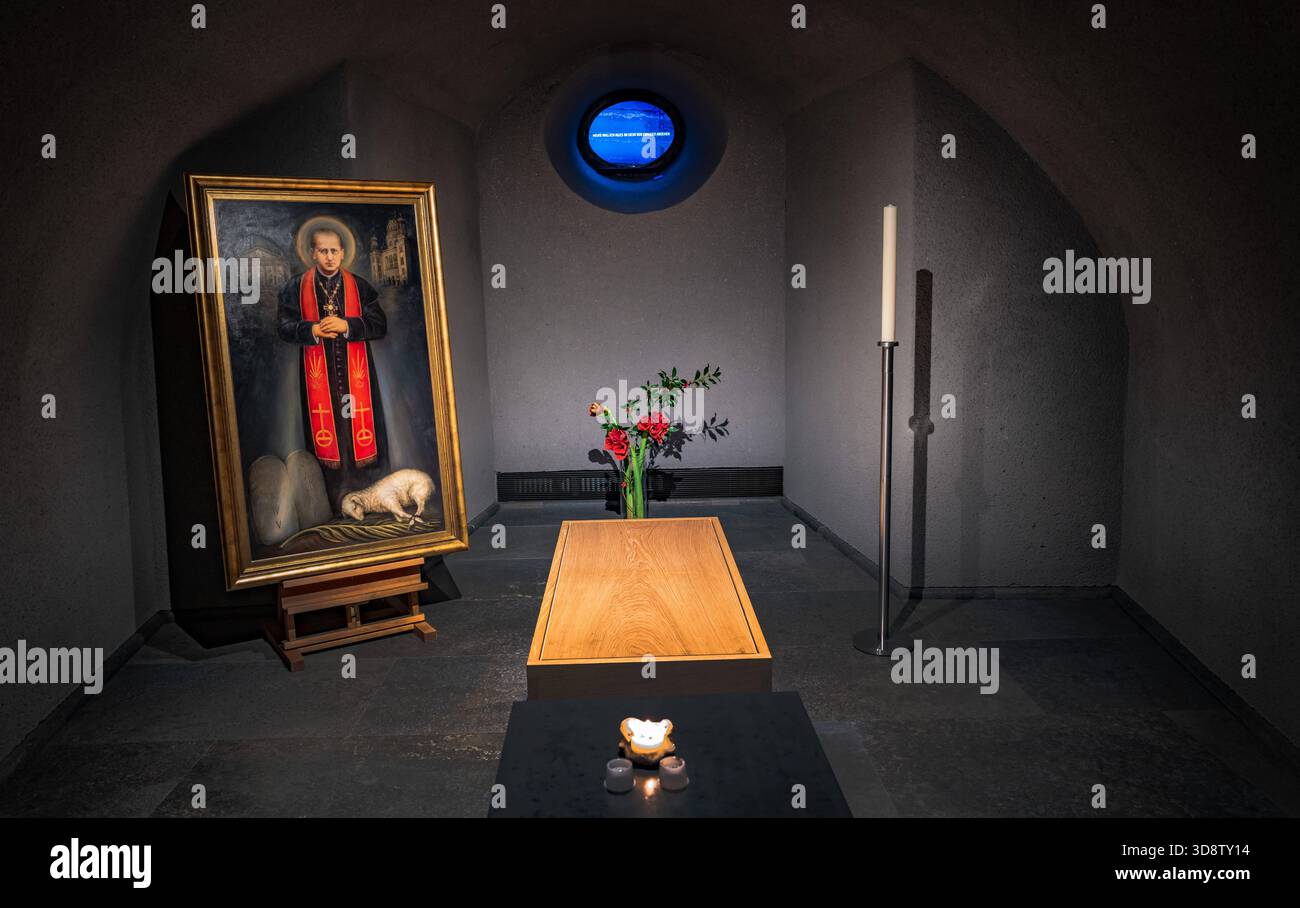 Berlin Mitte Kathedrale Sankt Hedwig, Hedwigskathedrale, Krypta, Bernhard Lichtenberg - 02.12. ...