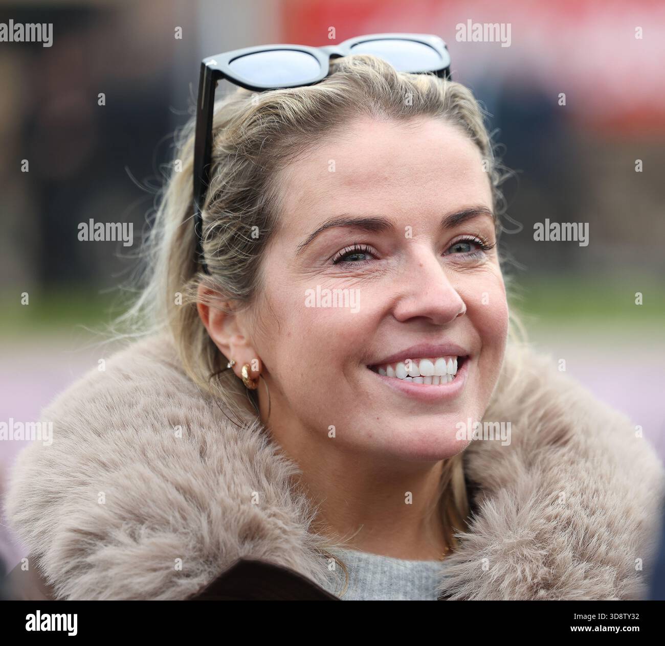 Trainer Kate Harrington at Punchestown Racecourse. Picture date ...