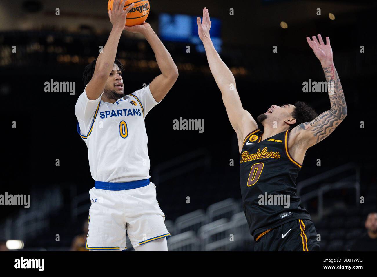 PALM DESERT, CA - NOVEMBER 26: San Jose State Spartans guard Colby ...
