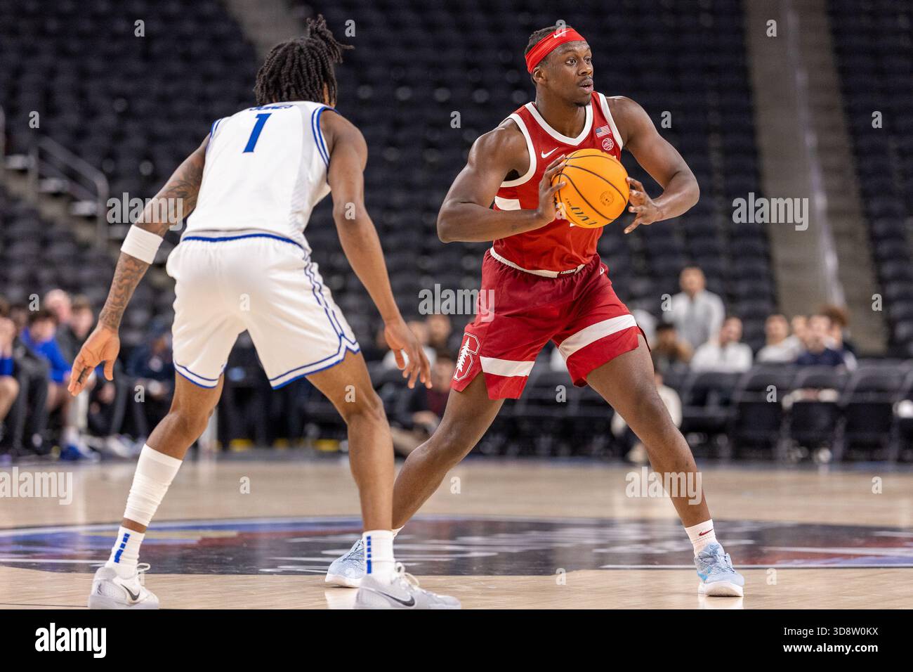 PALM DESERT, CA - NOVEMBER 28: Stanford Cardinal forward Chisom Okpara ...