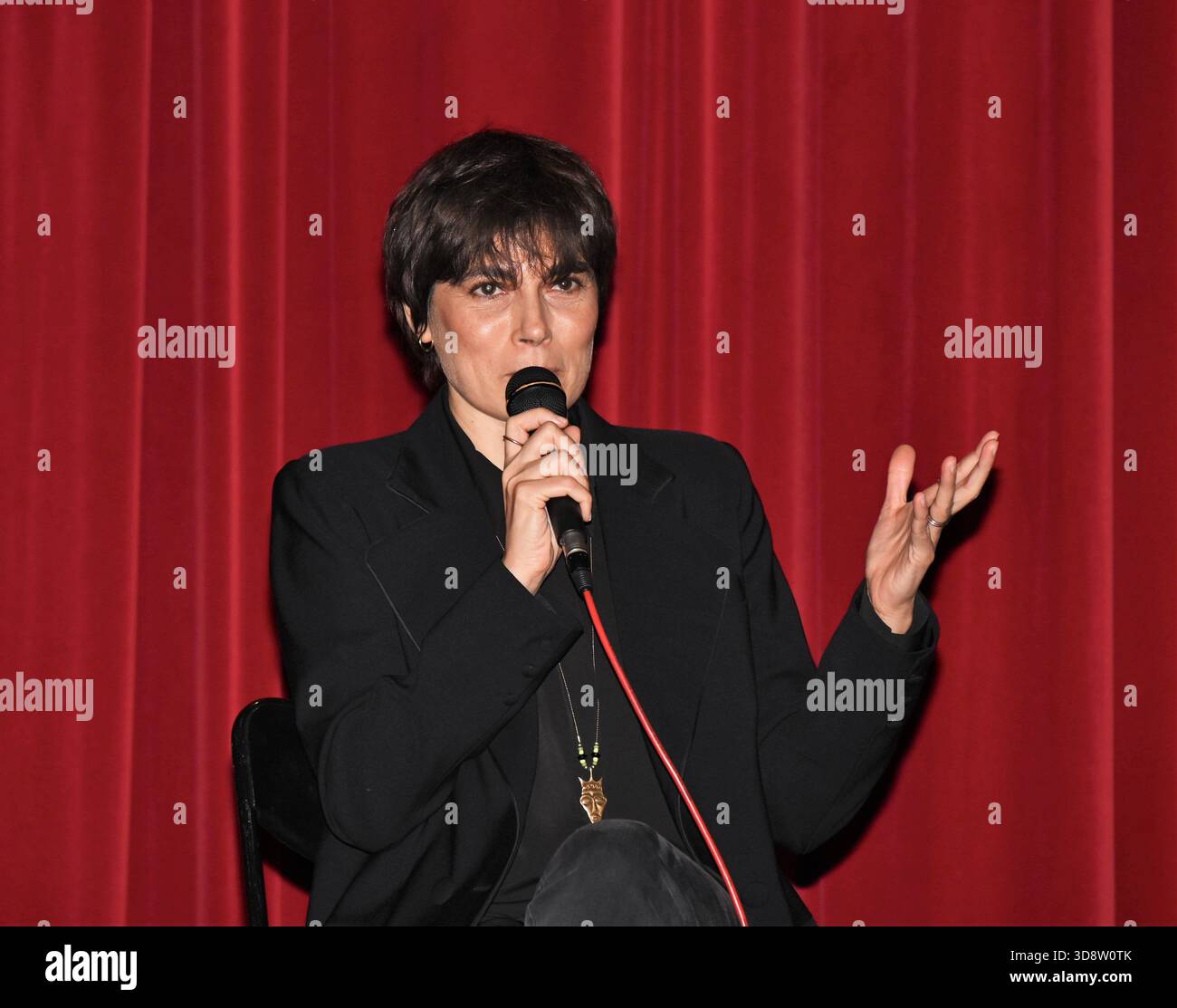 Milan, Italy Valeria Solarino receives the Art and Human Rights Award ...