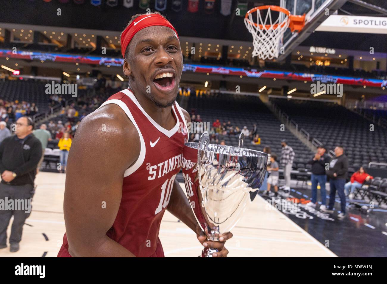 PALM DESERT, CA - NOVEMBER 28: Stanford Cardinal forward Chisom Okpara ...