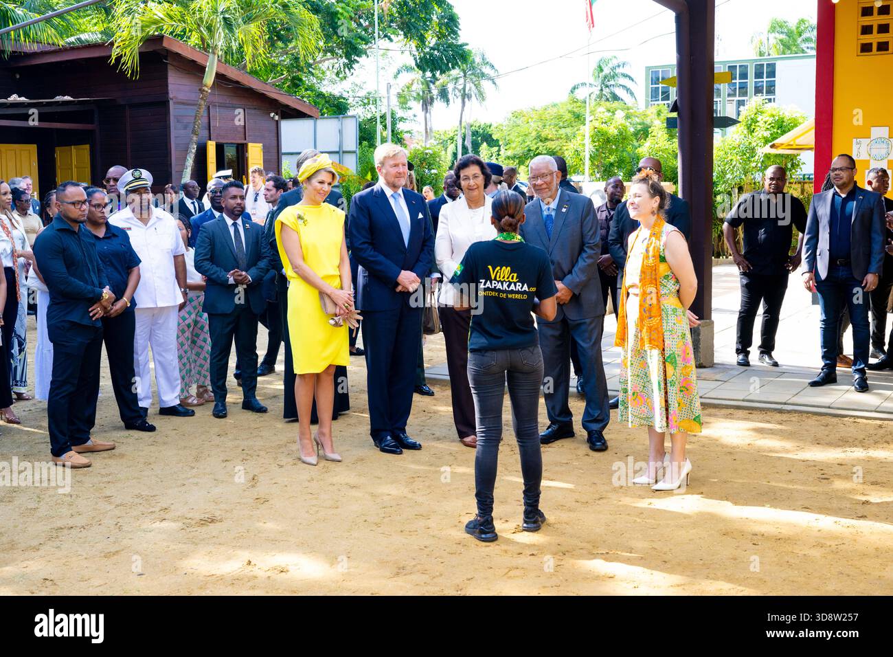King Willem-Alexander, Queen Maxima, President Jennifer Geerlings ...
