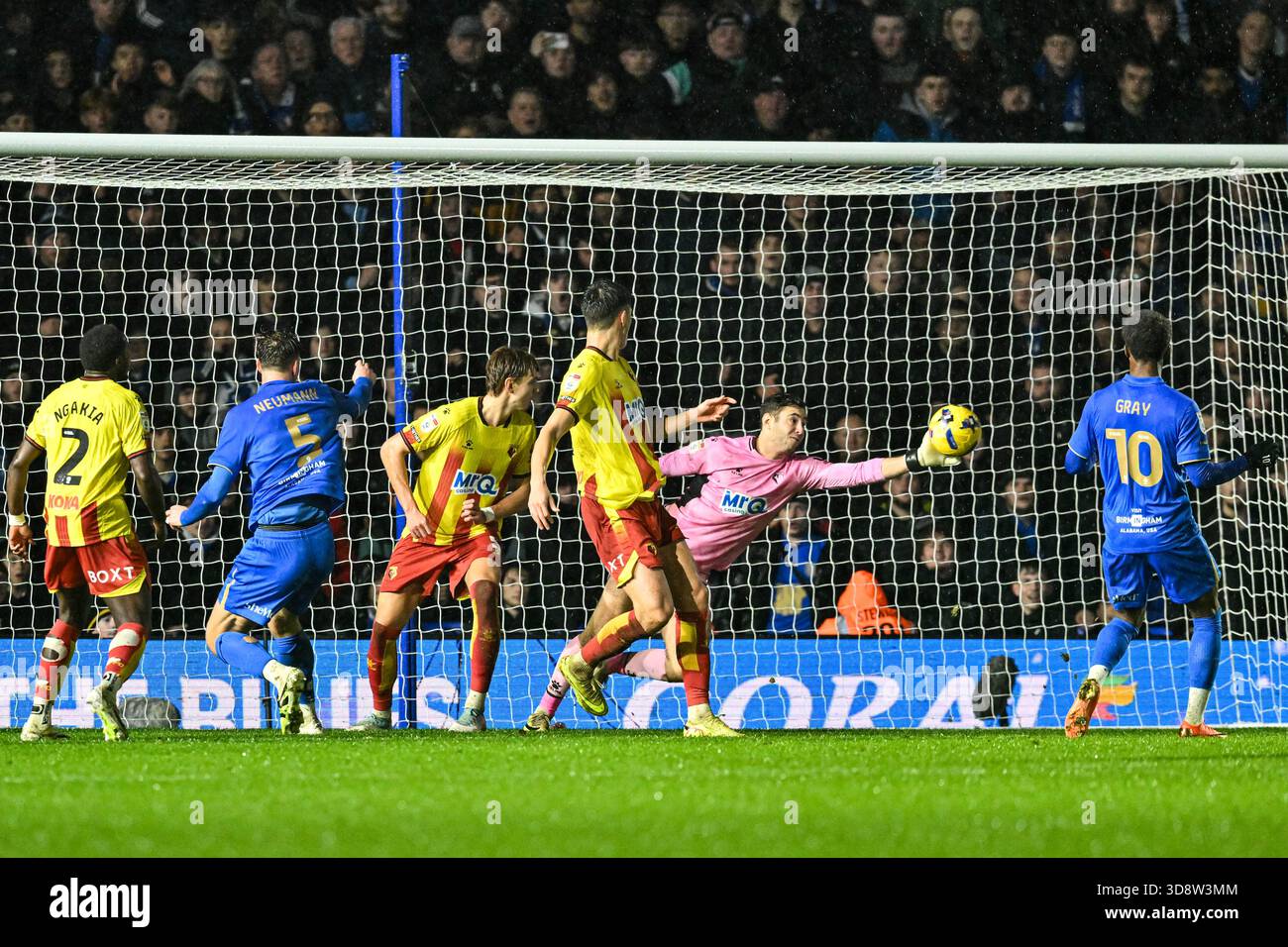1st December 2025; St Andrews, Birmingham, West Midlands, England; EFL ...