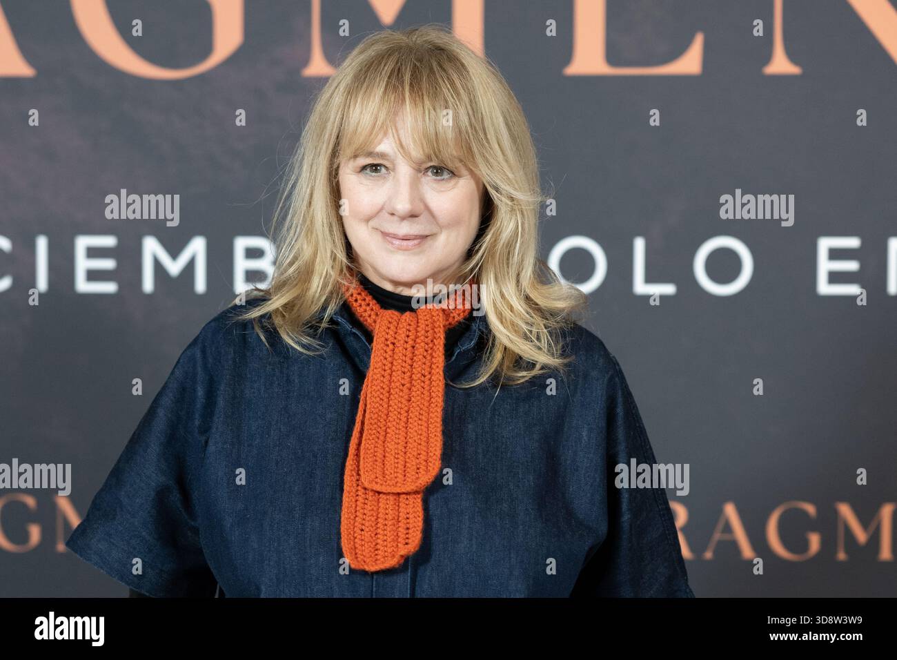Actress Emma Suárez attends the "Fragmentos" photocall at Cines Renoir ...