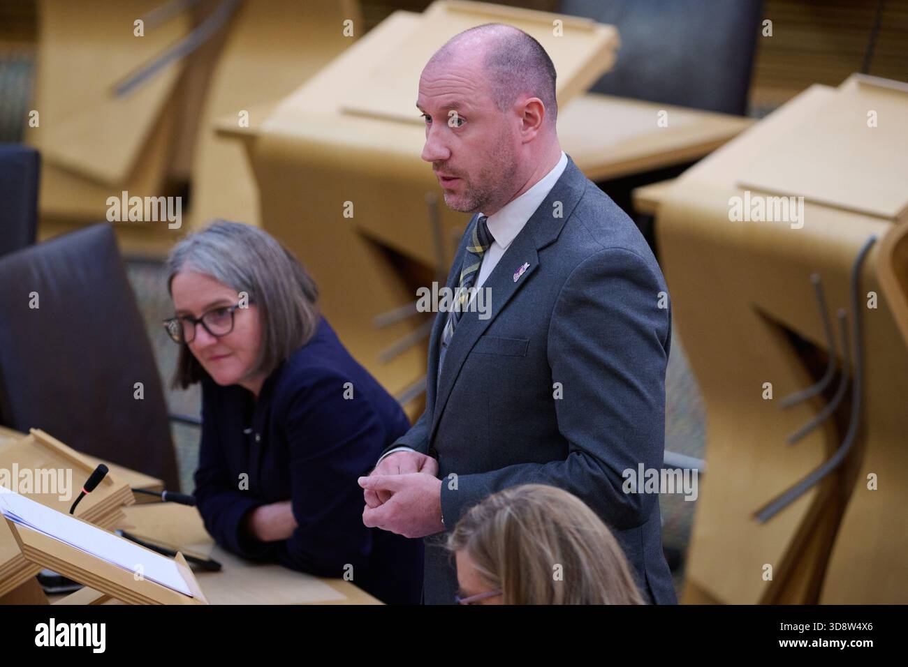 Edinburgh Scotland, UK 02 December 2025. Cabinet Secretary for Health ...