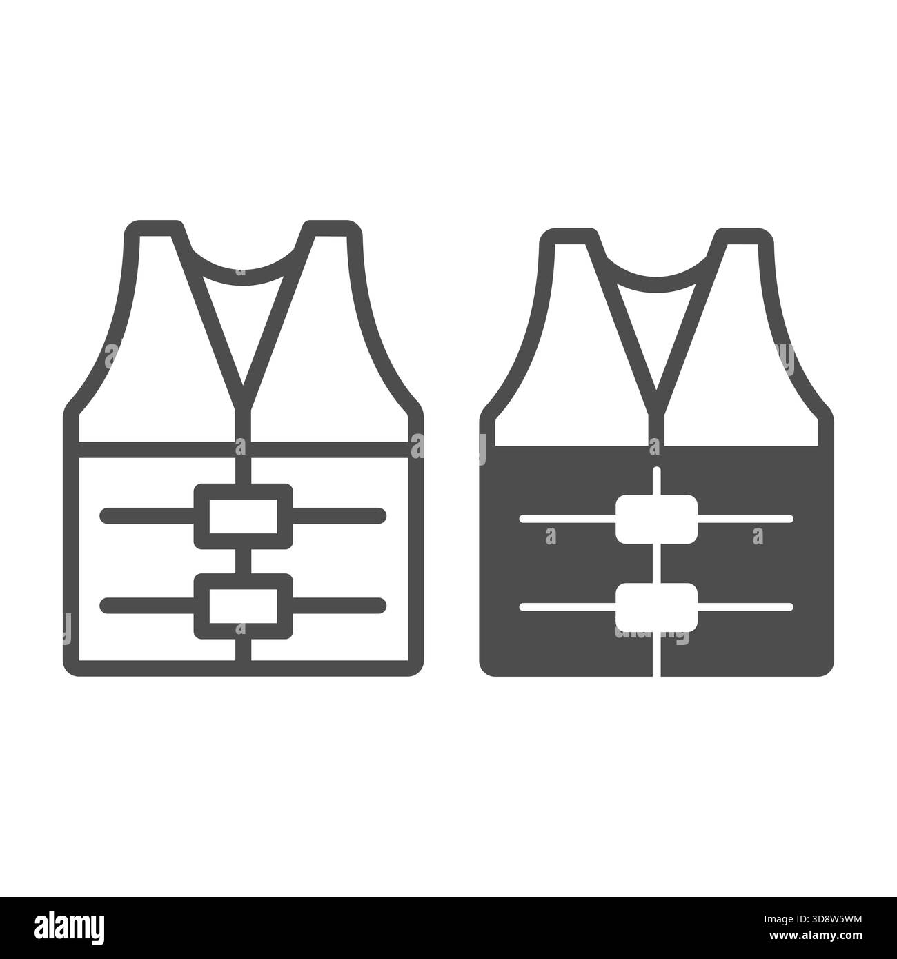 Life vest inflatable Black and White Stock Photos & Images - Alamy