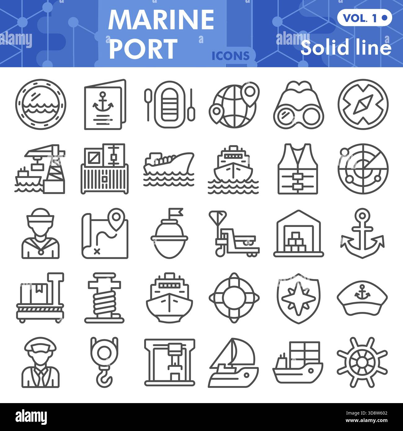 Loading anchor app Stock Vector Images - Alamy