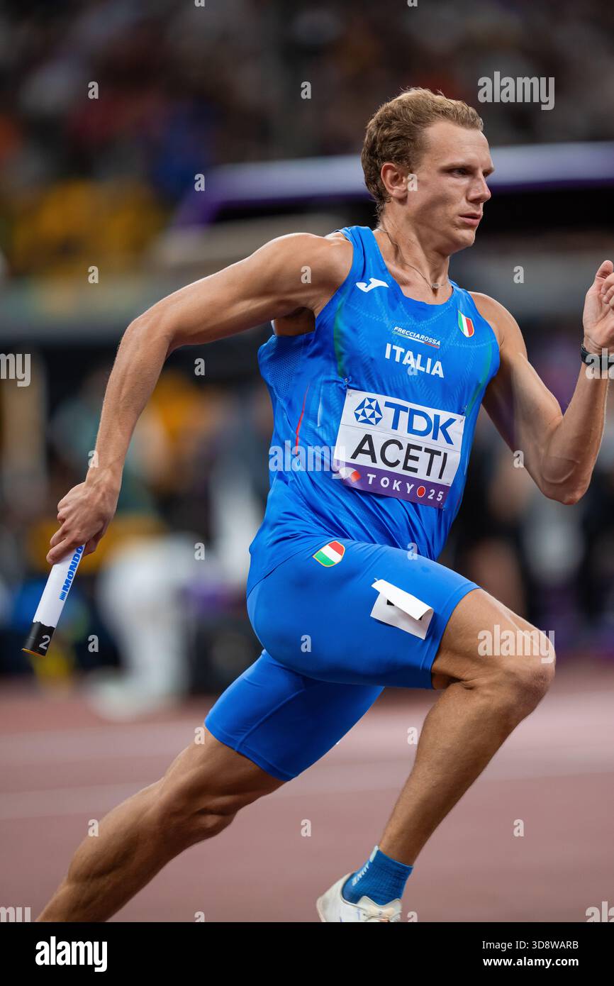 Vladimir Aceti participating in the World Athletics Championships in ...