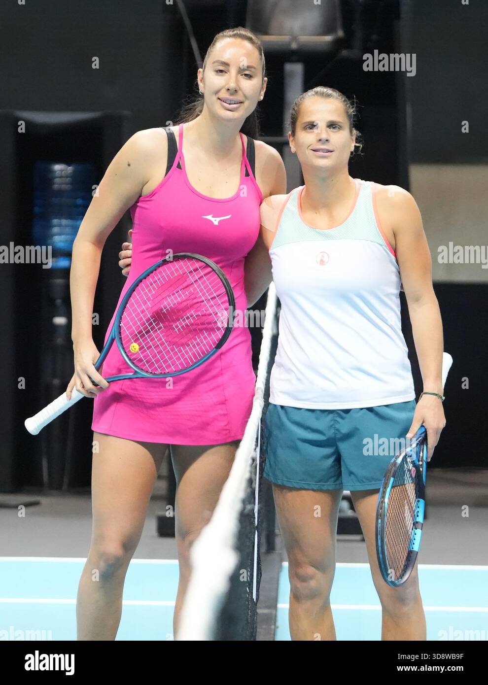 December 2, 2025, Trelaze, Bretagne, France: OcÃ©ane Dodin and Alice ...