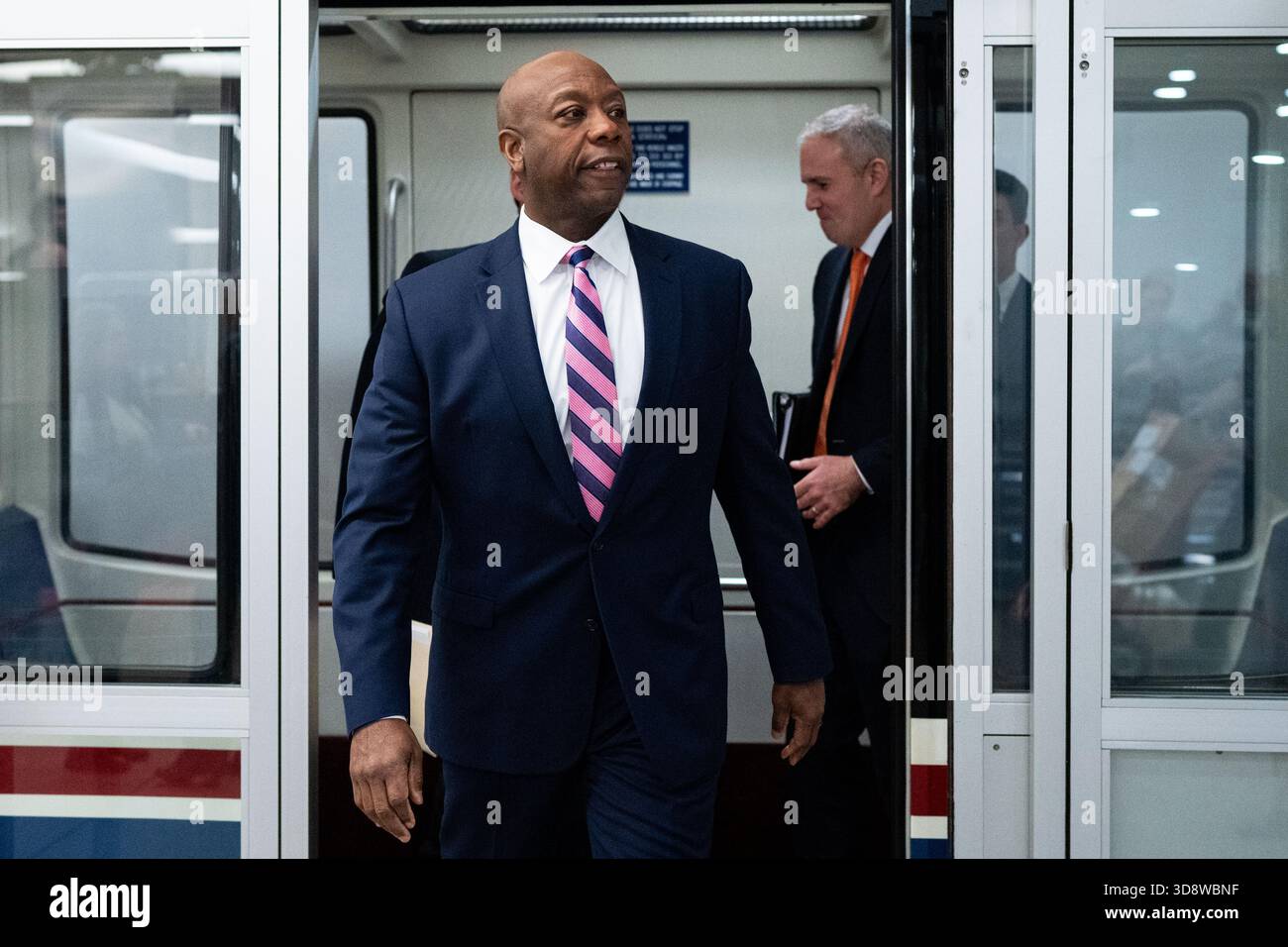 UNITED STATES - DECEMBER 2: Sen. Tim Scott, R-S.C., arrives in the U.S ...