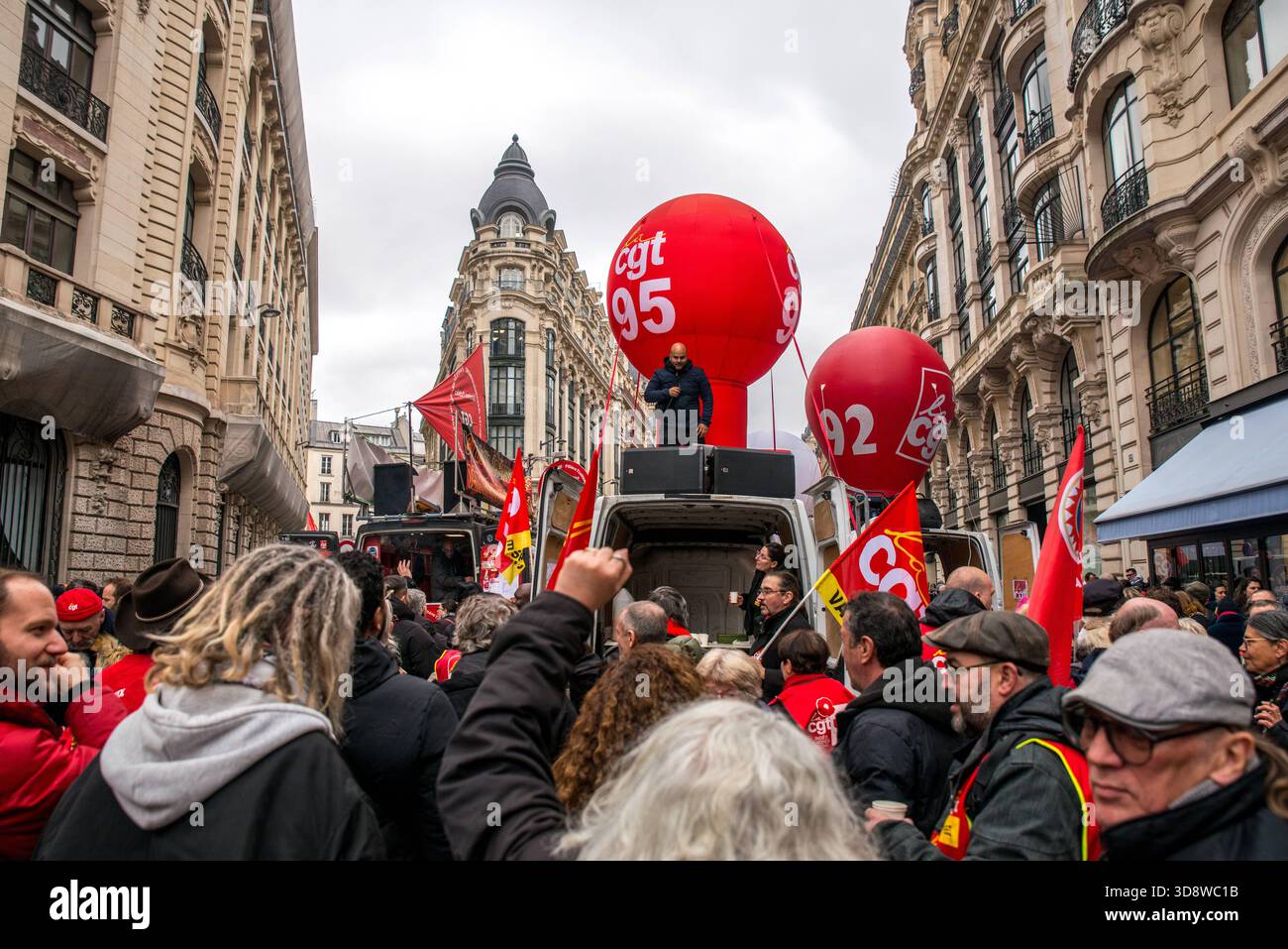Three trade unions have called for a day of strikes and demonstrations ...