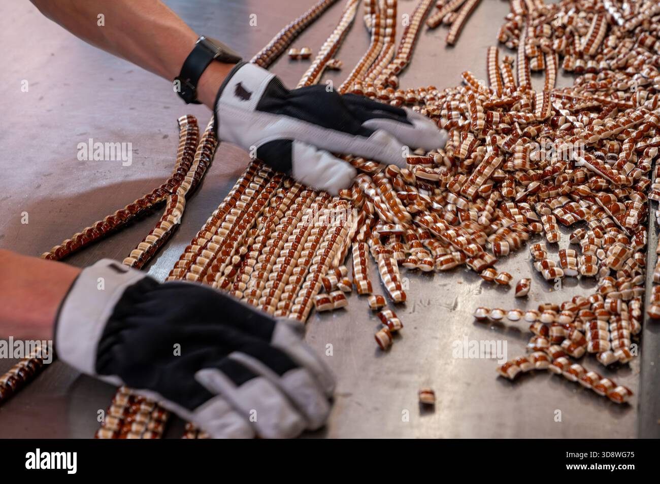 Caramel candy production process hi-res stock photography and images ...