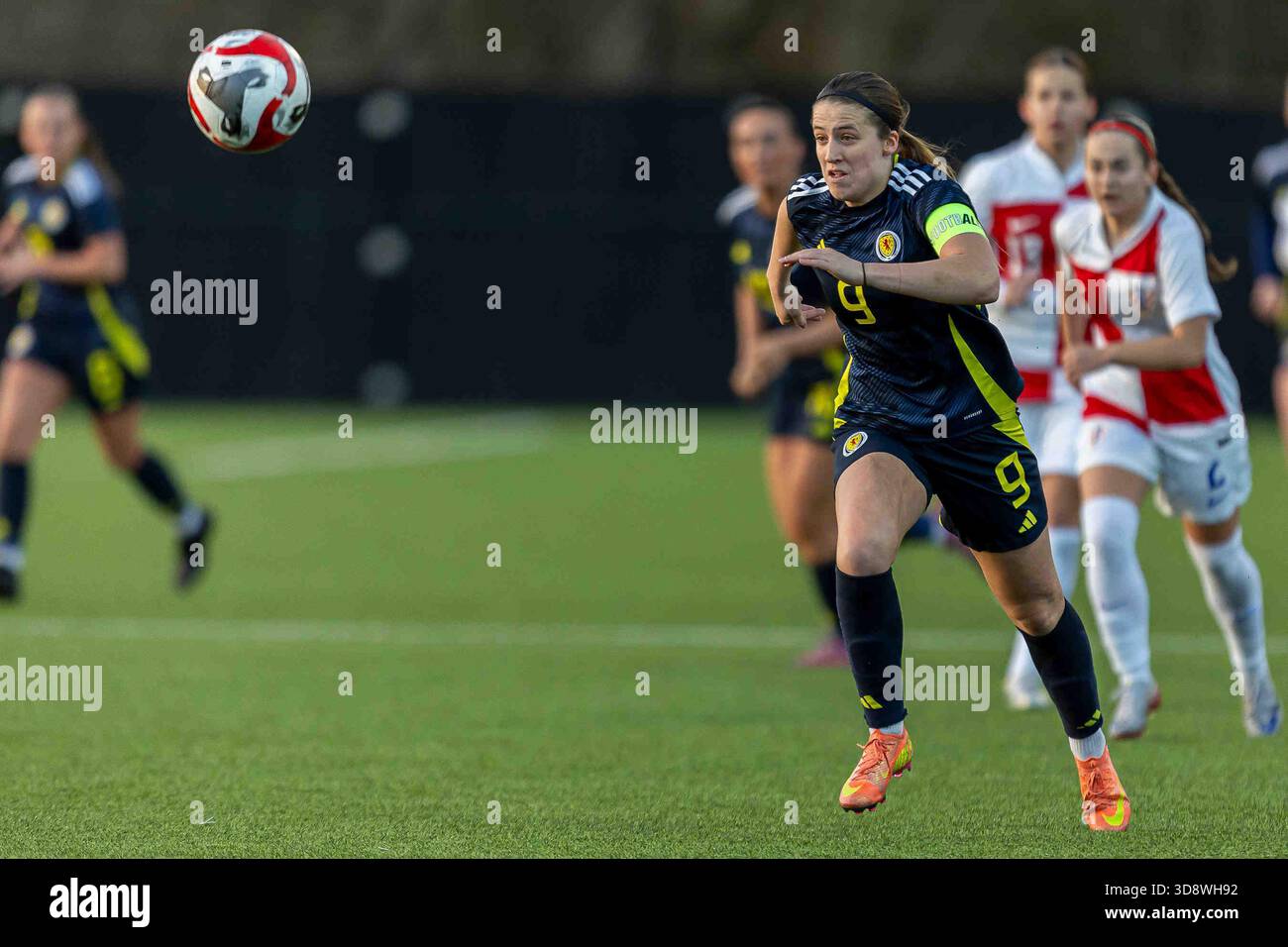 Kirkintilloch, Scotland. 2 December 2025. Laura Berry (Rangers FC) of ...