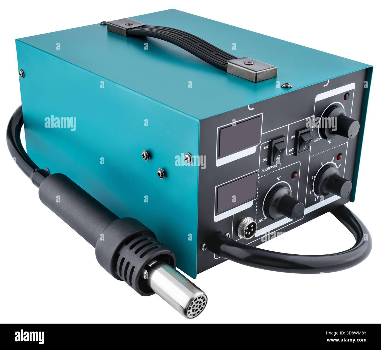 The soldering station with digital display helps you set the desired ...
