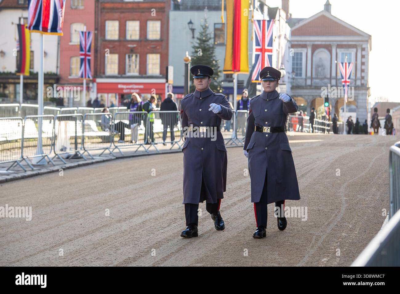 Windsor, Berkshire, UK. 2nd December, 2025. The State Visit Rehearsal ...