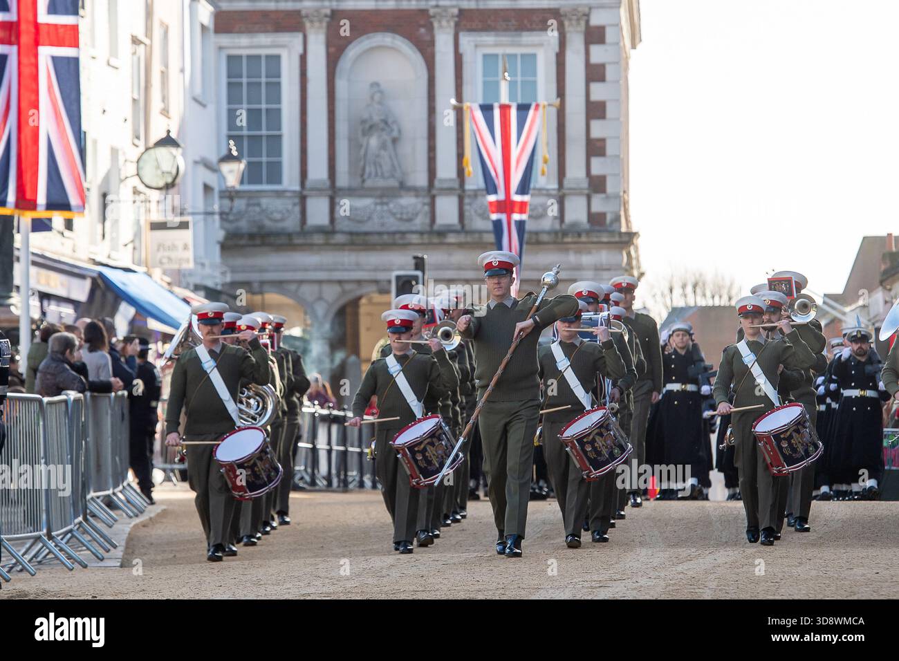 Windsor, Berkshire, UK. 2nd December, 2025. The State Visit Rehearsal ...
